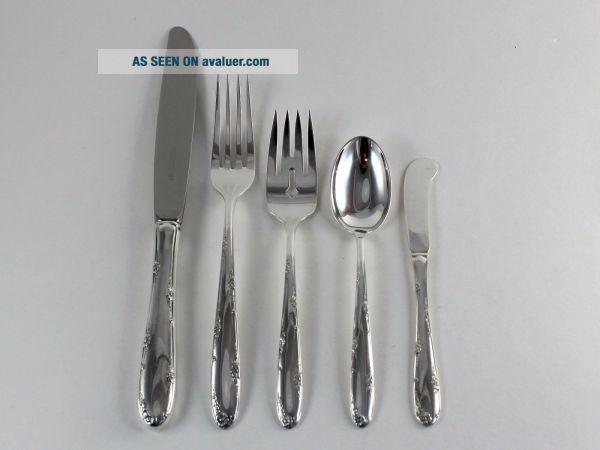 Towle Madeira Sterling Silver 5 Piece Place Setting - No Monograms ...