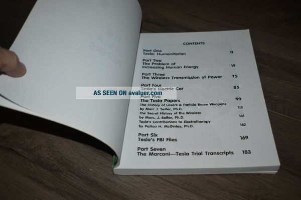 The Tesla Papers: Nikola Tesla On Energy & Wireless Transmission Of ...