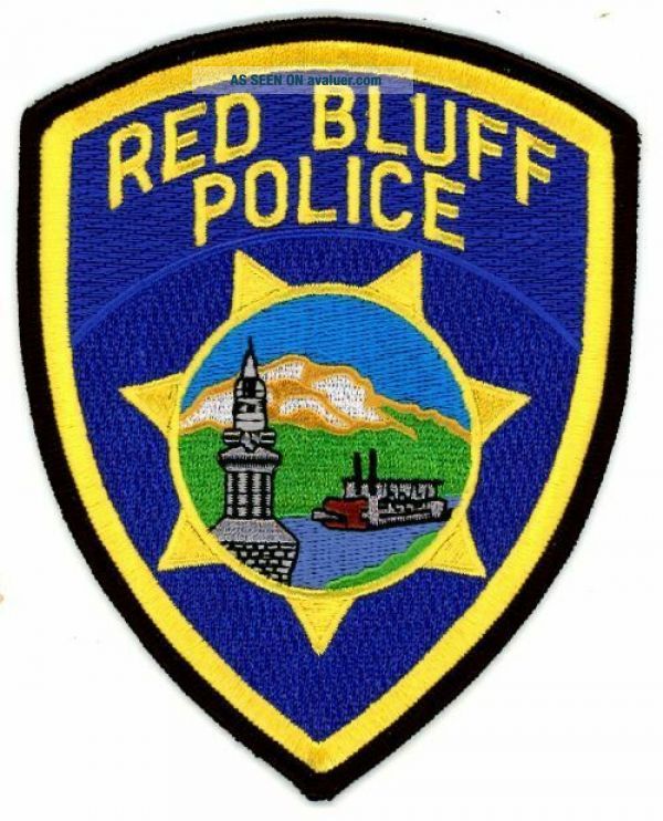RED BLUFF POLICE CALIFORNIA CA COLORFUL PATCH SHERIFF | #24456315