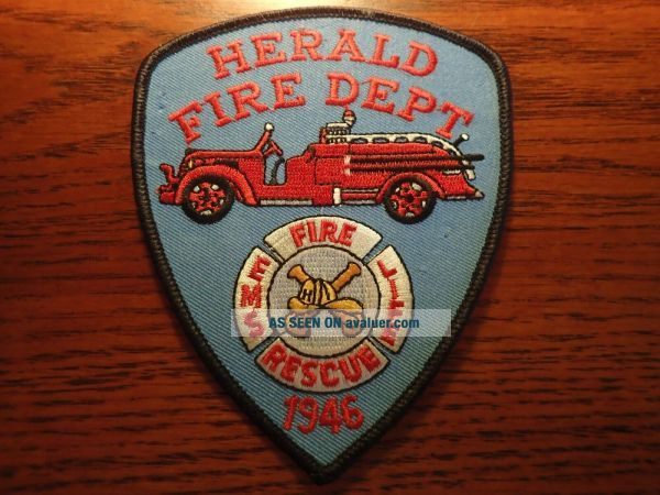 Older Herald California Fire Department Patch | #24464899