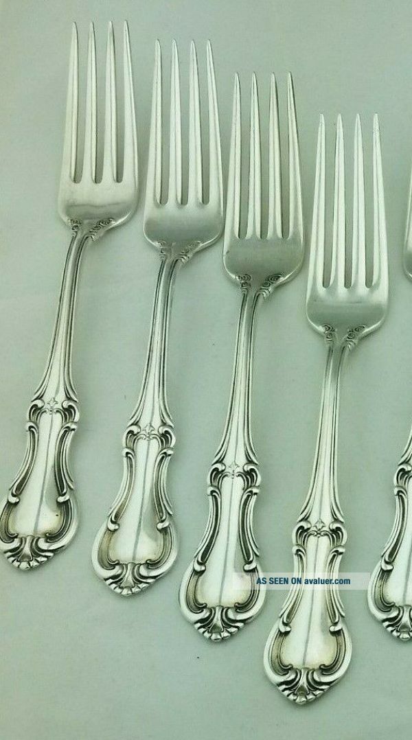 Vtg Joan Of Arc Pattern By International Sterling Silver Dinner Fork (1 ...