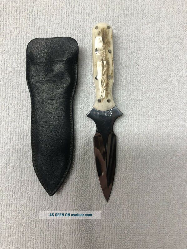 Stag Handle Custom Dagger From High End Builder Robert Papp | #24496697