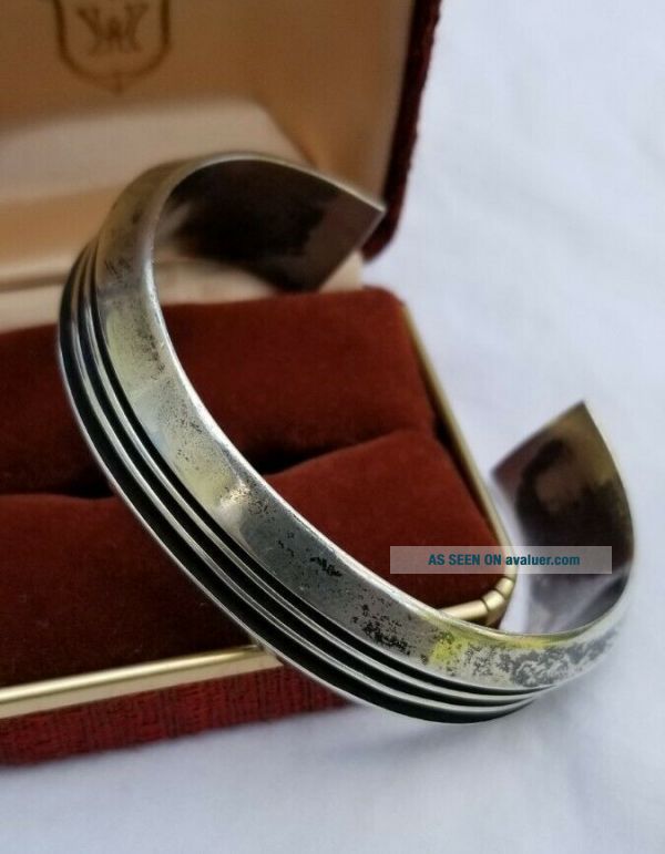 Vintage Navajo Native American Tom Hawk Sterling Silver 925 Cuff ...
