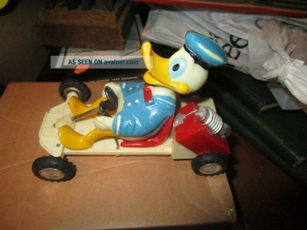 VINTAGE MARX WALT DISNEY ' S DONALD DUCK Friction Go Cart | #24665801