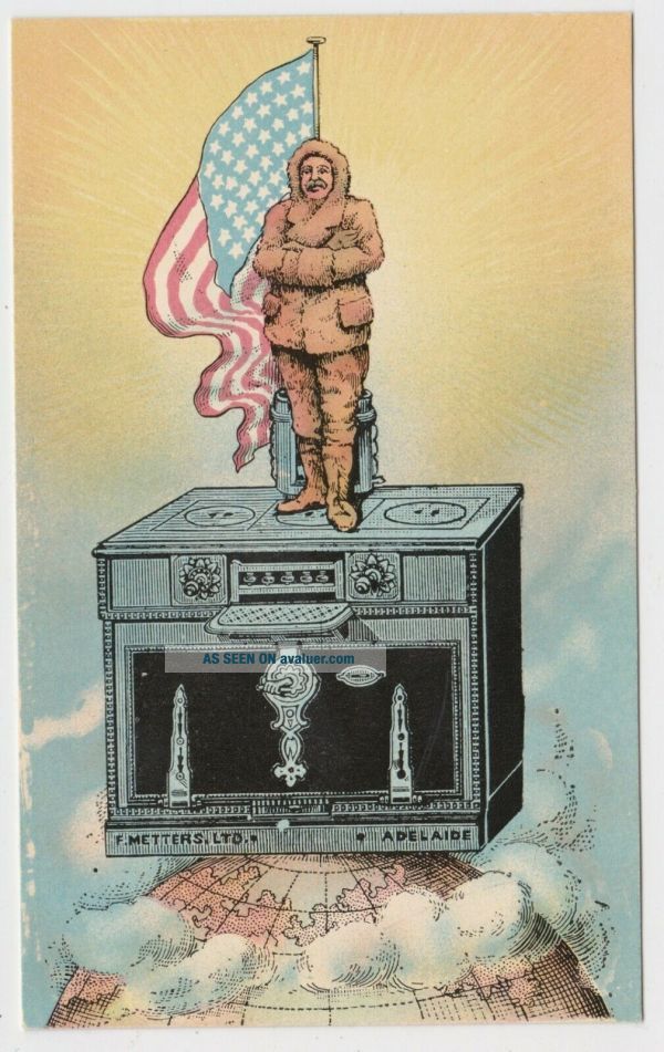 Metters Stove Adelaide South Australia OLD Advertising POSTCARD 1908 ...