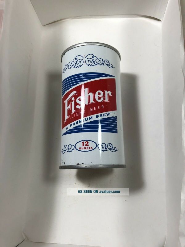 Fisher Beer 12oz Pull Tab Can Walter Brewing Pueblo, CO USBC 65 - 18 ...
