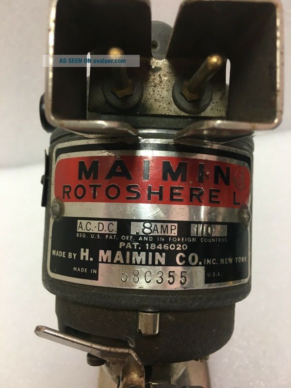 VINTAGE MAIMIN ROTOSHERE L CLOTH MATERIAL CUTTER | #24865031