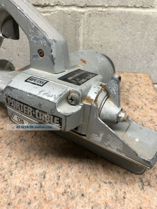 Vintage Porter - Cable Porta - Plane Model 126 Heavy Duty Planer Made ...
