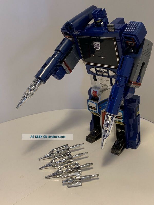 G1 Vintage 1983 Soundwave Transformer With Extra Weapons | #24968096