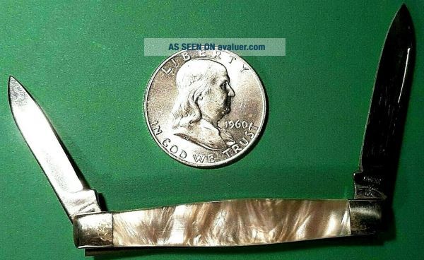 Vintage Case XX Pen Knife With Pearl Handles 92042/SS | #24747218