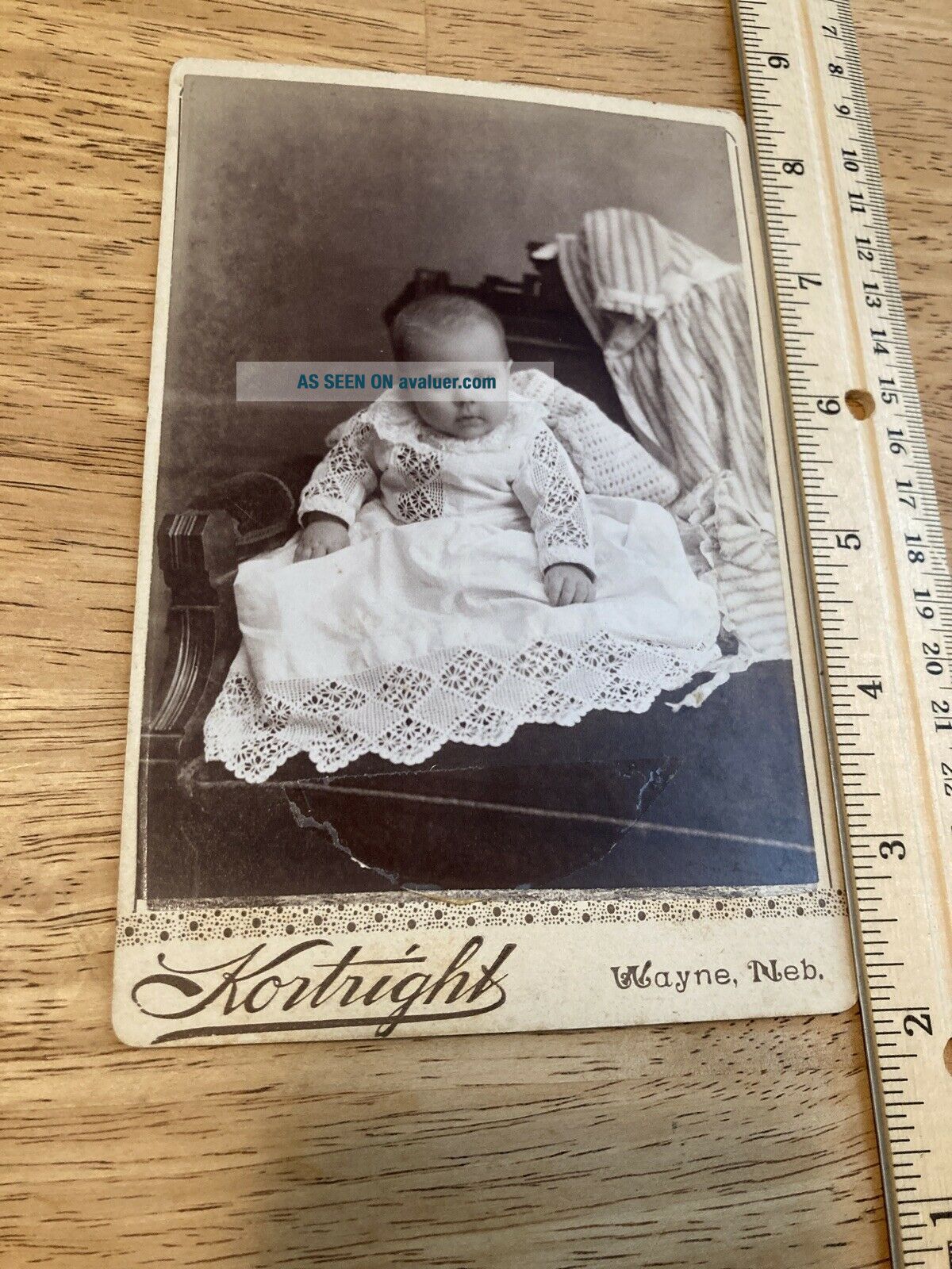 1900’s Victorian Photo Studio Portrait Cabinet Card Child Wayne ...