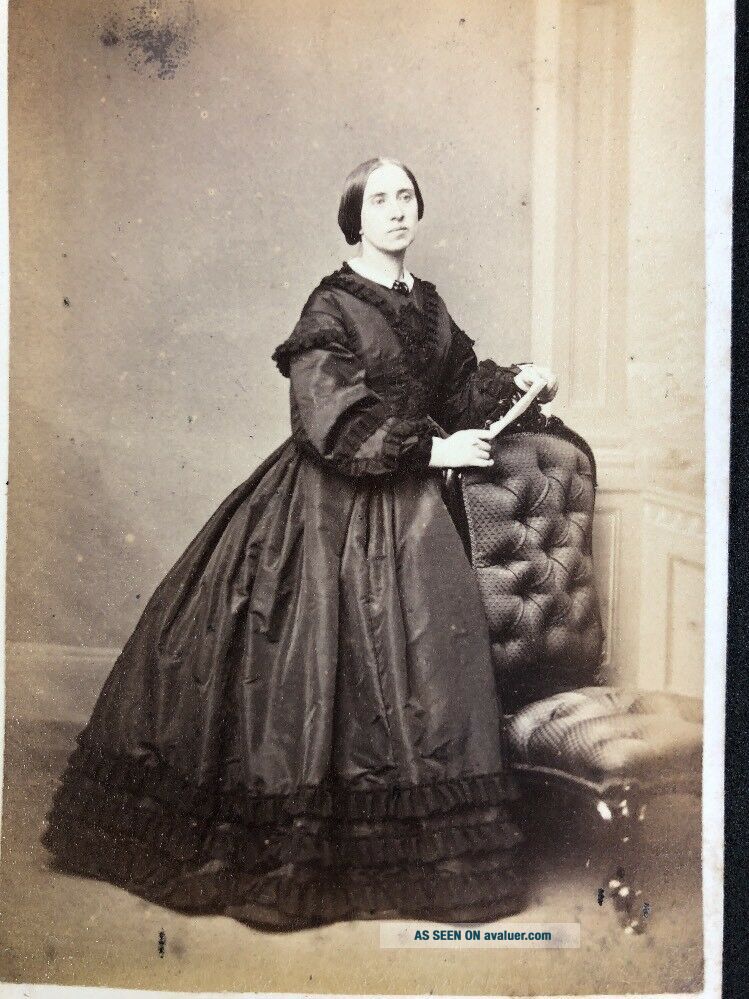 Victorian Carte De Visite CDV: Lady: Scott: Carlisle: Holding Letter ...
