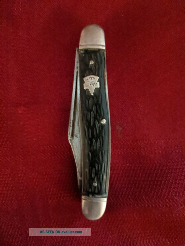 Vintage KEEN KUTTER K12 Folding 3 Blade Pocket KNIFE | #24874861