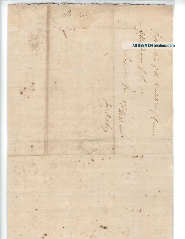 REVOLUTIONARY WAR ADJUTANT GENERAL JOSEPH REED SIGNED DOCUMENT GEORGE ...