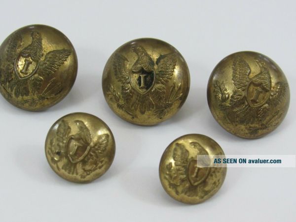 Civil War US Army Union Infantry Officer Coat & Cuff Buttons Extra ...