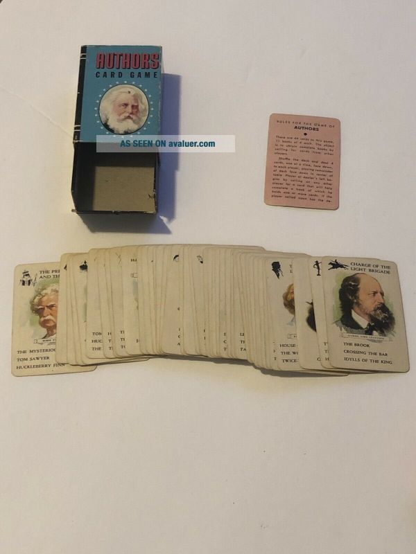 Rare Authors Vintage Card Game Whitman Peter Pan Card Game | #25182569