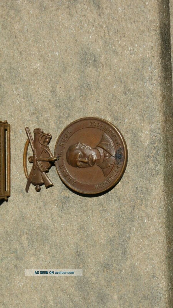 Civil War Veteran GAR 41st Encampment 1907 Illinois Reunion Badge Pin ...