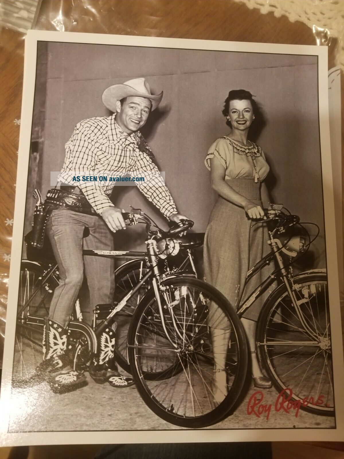 Vintage Roy Rogers Dale Evans Black - And - White 8 X 10 Photo Pictures ...