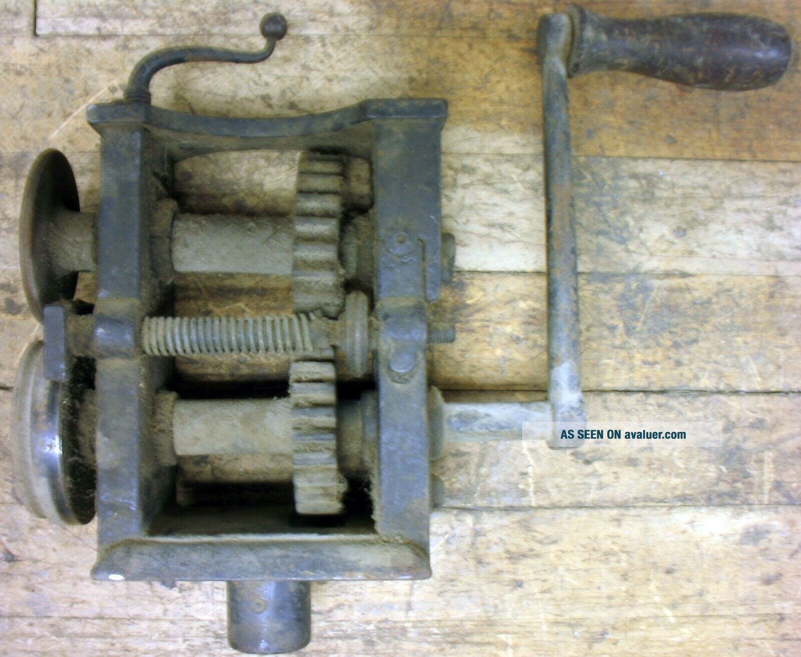 A W Whitney Sheet - Metal Roller Tool Woodstock VT Patent 5389 In 1847 ...