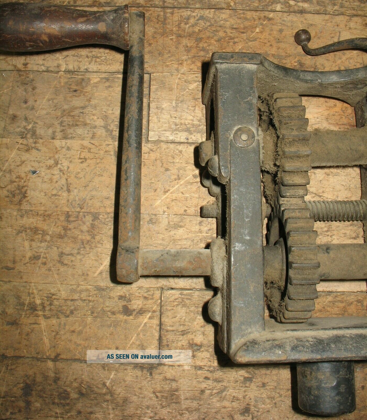 A W Whitney Sheet - Metal Roller Tool Woodstock VT Patent 5389 In 1847 ...