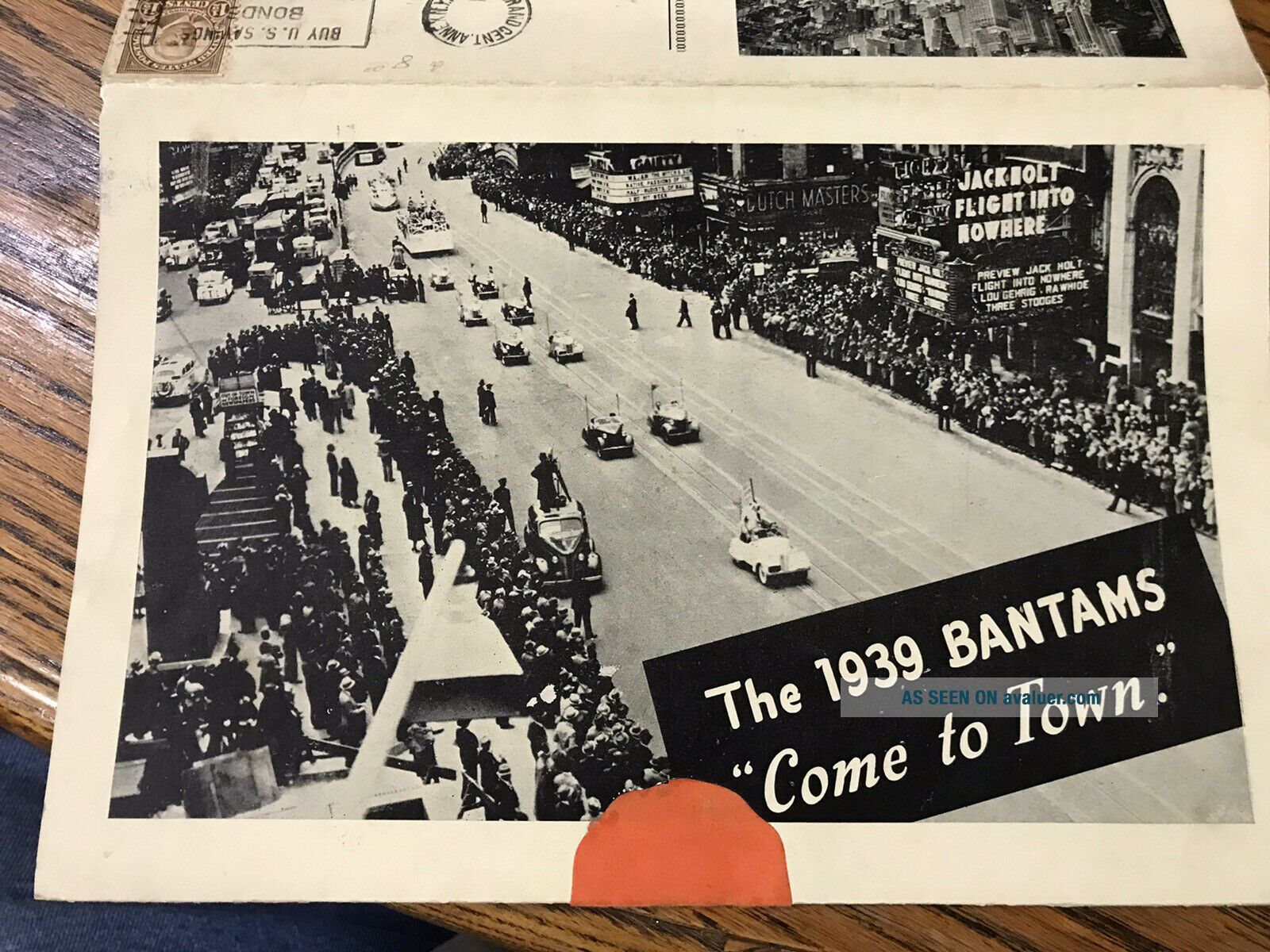 THE AMERICAN BANTAM 60 CAR COMPANY BROCHURE BUTLER PENNSYLVANIA 1939 ...