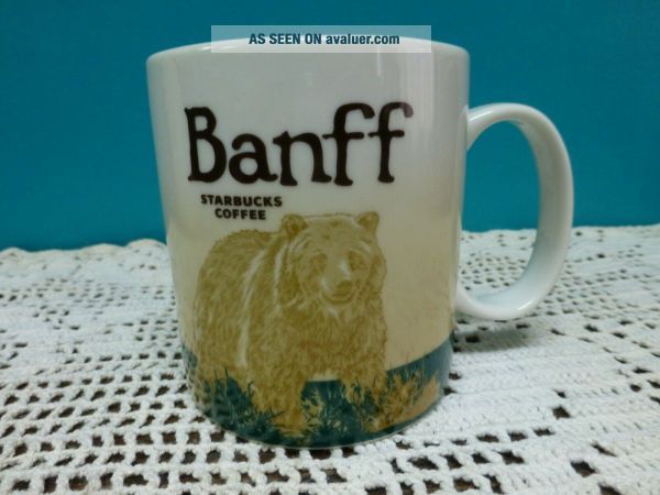 Banff Canada Starbucks Collector Coffee Tea Mug Global Icon Series 2011 ...
