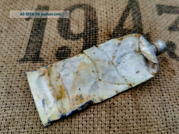 WWI GERMAN BORIC ACID OINTMENT RELIC From CHRISTMAS BATTLES | #25100983