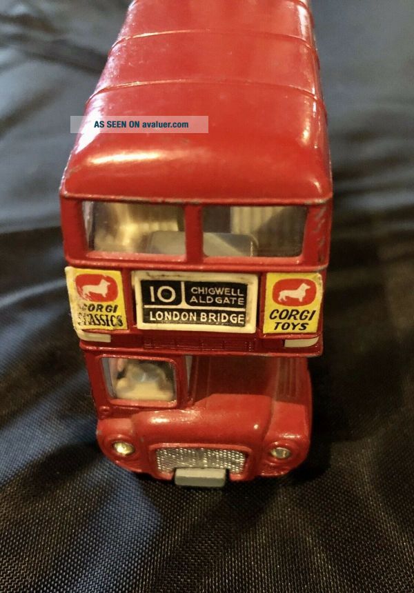 Vintage CORGI LONDON Transport Routemaster Double - Decker BUS, Made In ...
