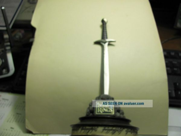 Lord Of The Rings Sting Sword, 1/3 Scale Miniature Collectable With ...
