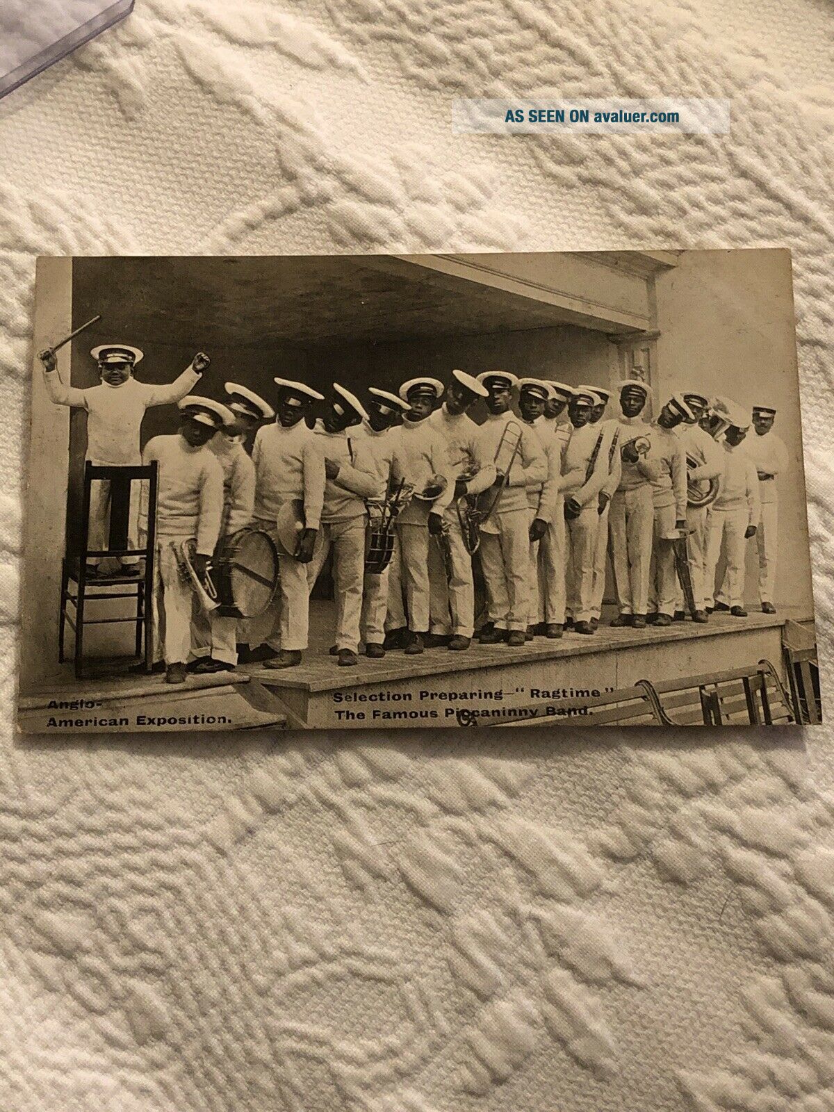 Rare Famous Piccanniny Band, 1914 Anglo - American Exposition African ...
