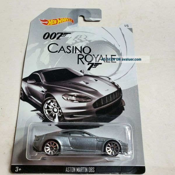 HOT WHEELS 2014 JAMES BOND 007 ASTON MARTIN DBS CASINO ROYALE | #25369400