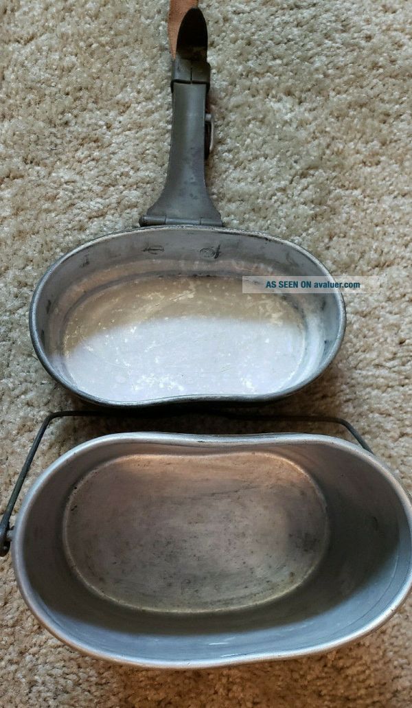 GERMAN WWII WW2 MESS KIT DATED 1943 WEHRMACHT ARMY FIELD GEAR | #25169440
