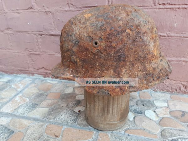 WW2 WWII German Helmet Relic From Battlefield | #25176505