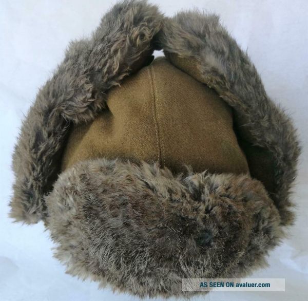 WWII Imperial Japanese Army IJA Winter Cap Modified Chinese Korean War ...