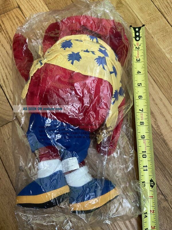 Vintage Rare Red Kool Aid Man Stuffed Plush Doll 13 " By Regis ...