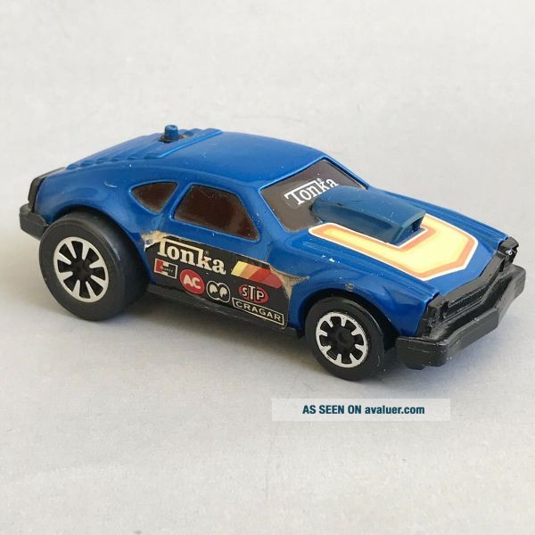 Vintage TONKA Race Car 091 Blue Diecast Friction Button Made In Japan ...