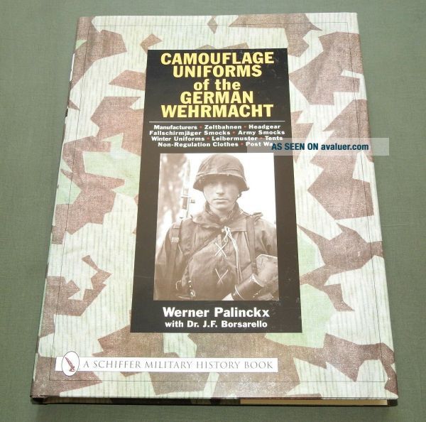 " CAMOUFLAGE UNIFORMS OF THE GERMAN WEHRMACHT " WW2 CAMO SMOCK CAP ...