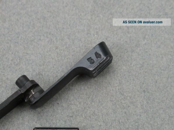 34 1937 - 1942 German P08 WWII P38 Mauser Safety Lever Bar Pin Luger ...