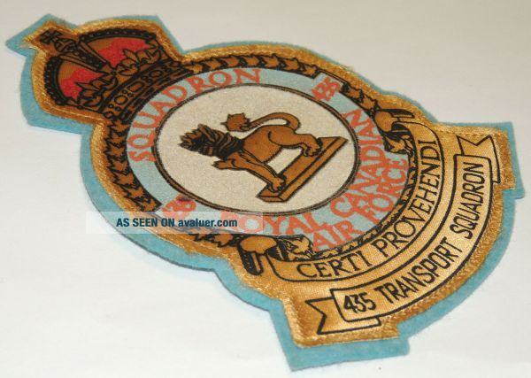 Rare WW2 Korea 435 Transport Squadron RCAF Royal Canadian Air Force ...