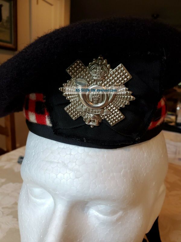 WWII BRITISH HIGHLAND LIGHT INFANTRY CAP | #25221006