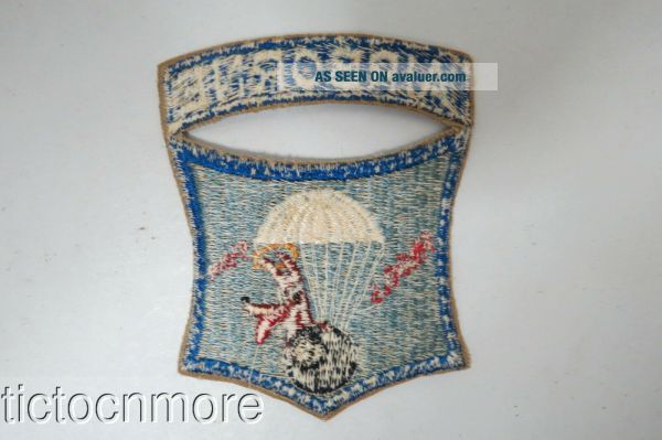 WWII US ARMY PARATROOPER AIRBORNE 511th PARACHUTE INFANTRY REGIMENT ...