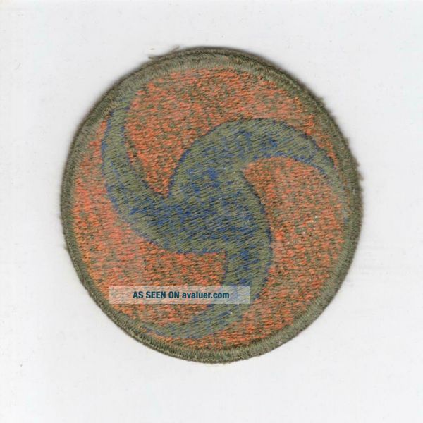 WW 2 US Army Air Force General Headquarters OD Border Greenback Patch ...