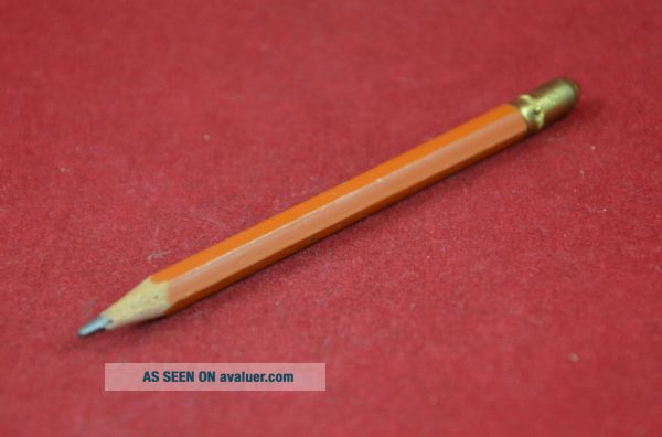 GERMAN WWII WEHRMACHT NCO WOOD PENCIL FROM MAP CASE | #25338406