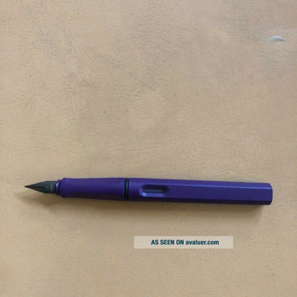 Lamy Dark Lilac Fountain Pen, Fine Nib PLUS Bottle Of Petrol Ink ...