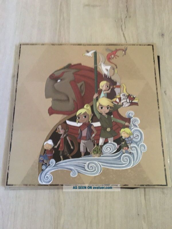 The Legend Of Zelda Wind Waker Colored Vinyl LP Not Moonshake | #25598047