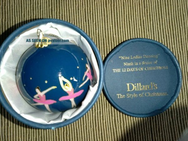 Dillards " The 12 Days Of Christmas " 2015 Nine Ladies Dancing ...