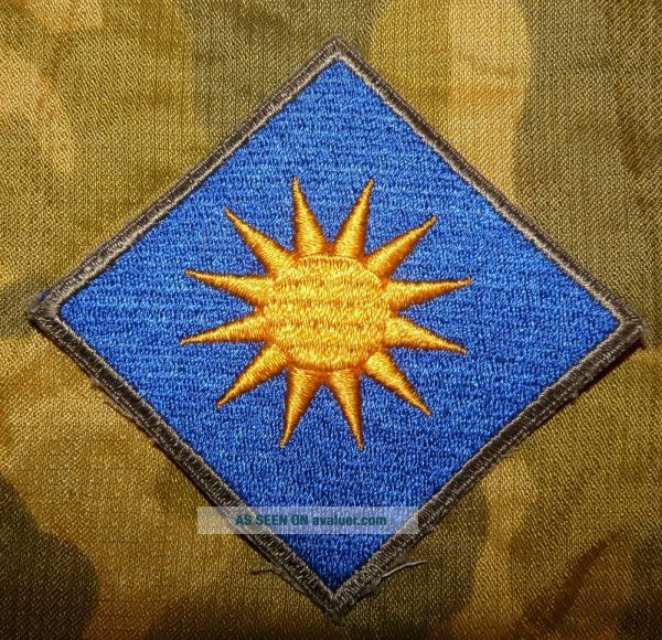 WW2 US Army 40th Infantry Division Embroidered Sleeve Patch | #25433832