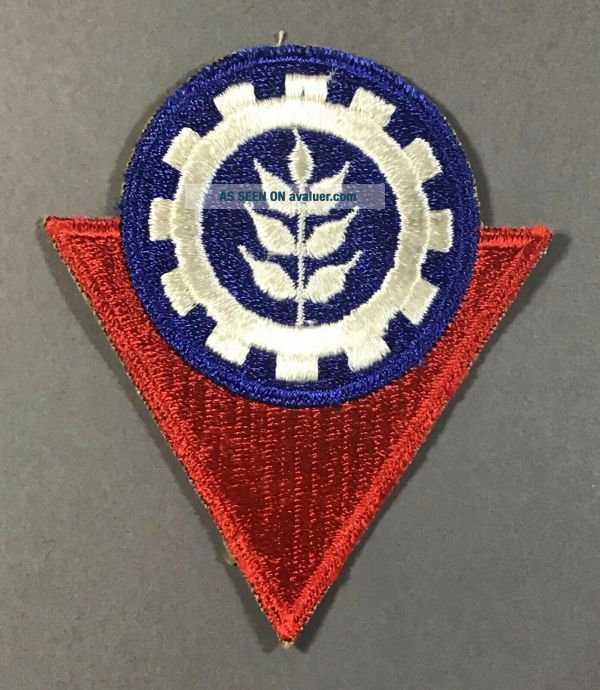 WWII High School Victory Corps Production Patch Cut Edges No Glow ...