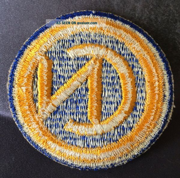 Vintage WWII WW2 US Army 102nd Infantry Division Patch Ozark | #25495166