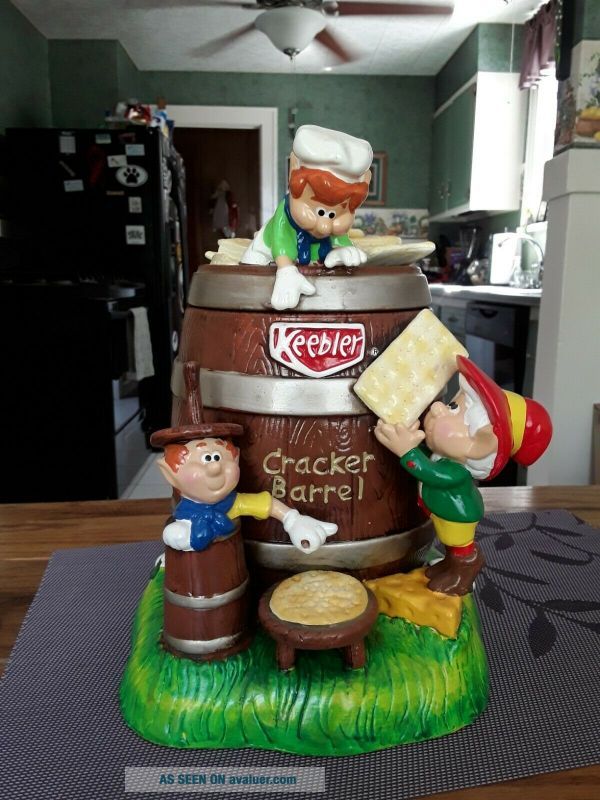 Keebler Cracker Barrel Cookie Jar | #25678334